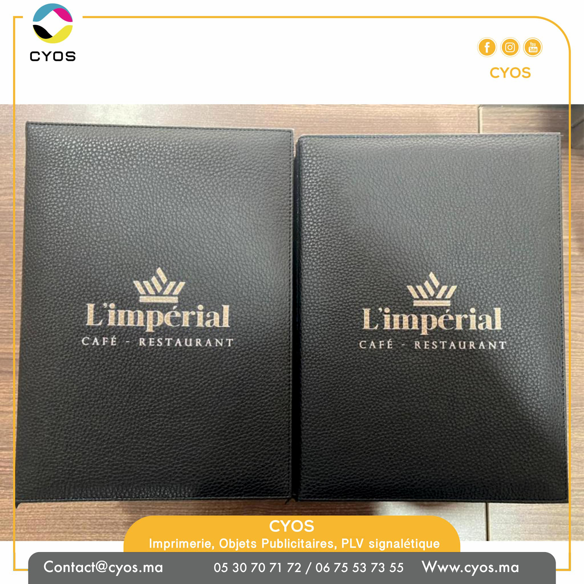 Cyos Imprimerie – La Qualite Compte ici